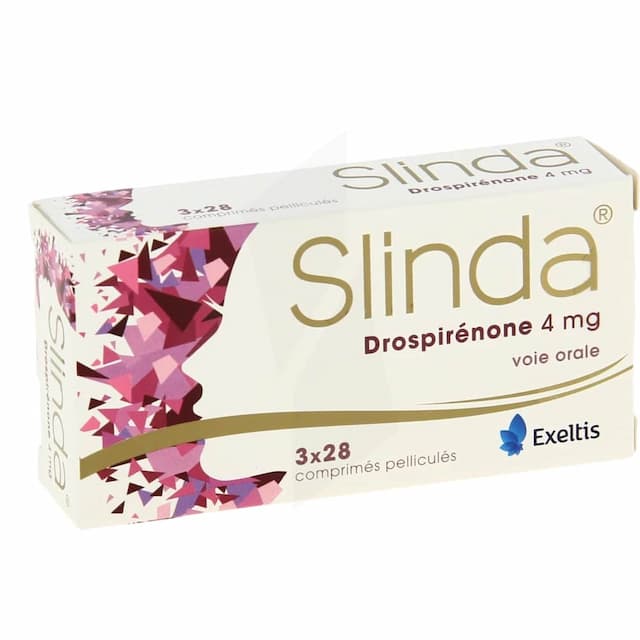 Acheter SLINDA 4MG CPR 3X28 en ligne | Phacil Delivery